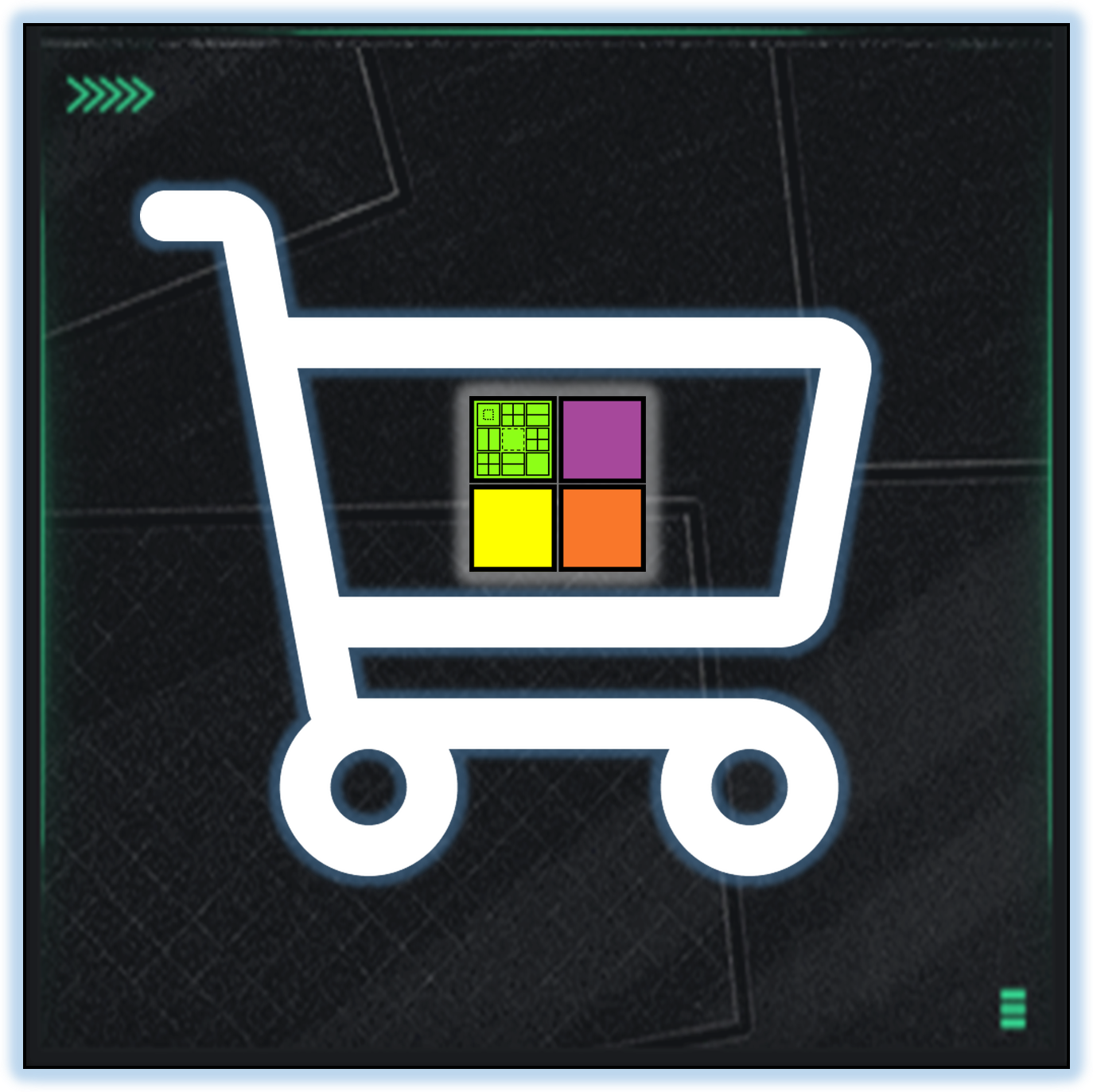 store panel lit – PREPBLOX